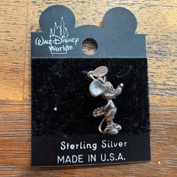 Disney | Jewelry | Disney Sterling Silver Mickey Mouse Pendant | Poshmark